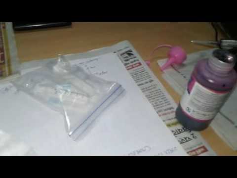 how to refill color CL 746/ 745 cartridge!!!! - YouTube