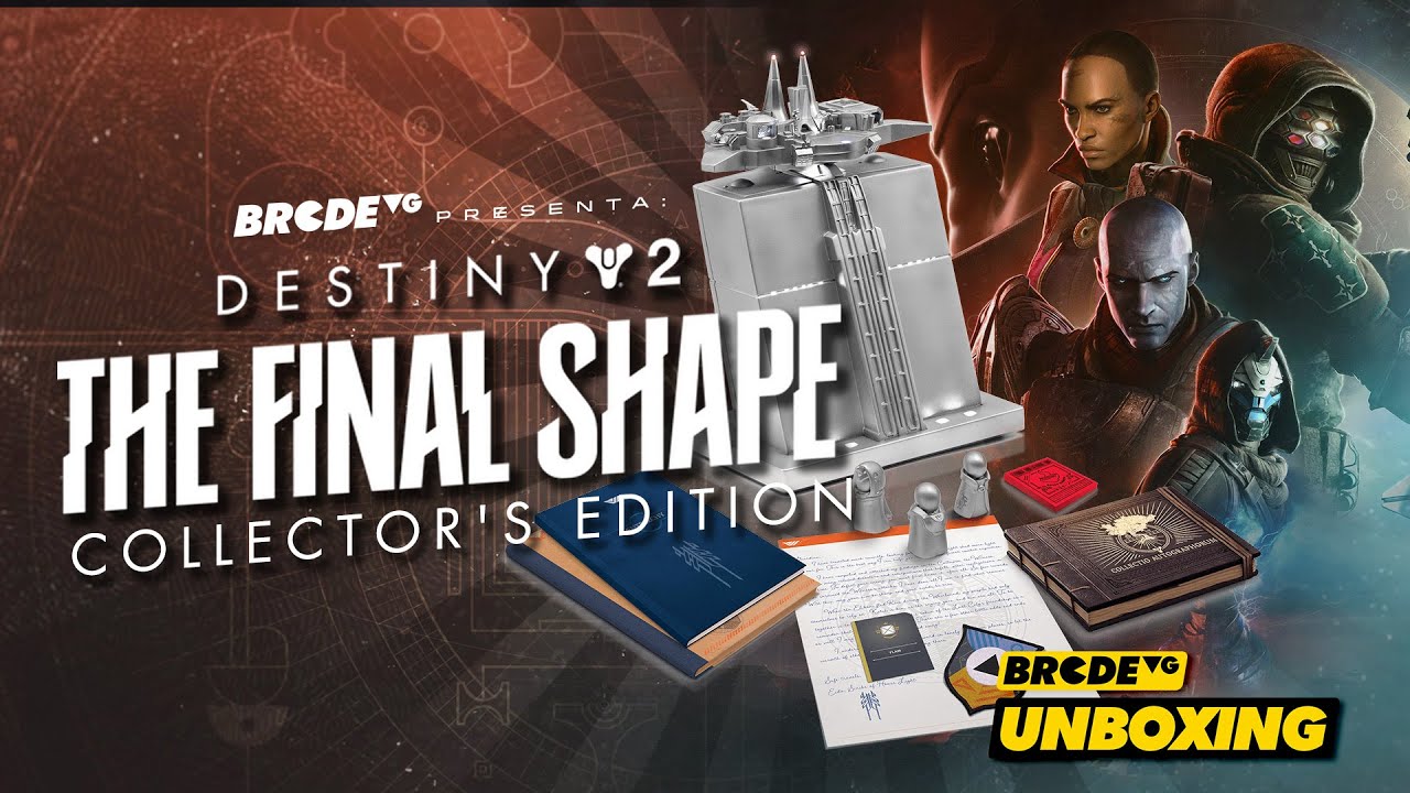 Unboxing Destiny 2: The Final Shape Collector's Edition | BRCDEvg - YouTube