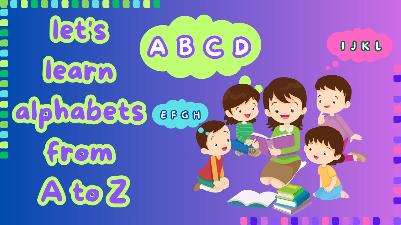 A to Z Alphabet Song for Kids | Fun Rhyming ABC Learning | Educational ...
