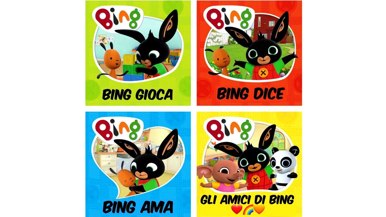 Bing. La piccola biblioteca. Piccoli libri per mani piccine! 4 libri ...