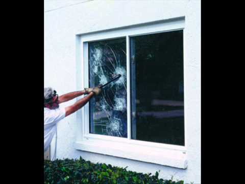 Crazy Old Man Smashes Hotel Window - YouTube