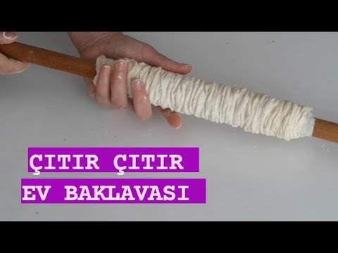ÇITIR ÇITIR  EL AÇMASI  BURMA BAKLAVA TARİFİ🔝 bayılacaksınız 👌🏻💯