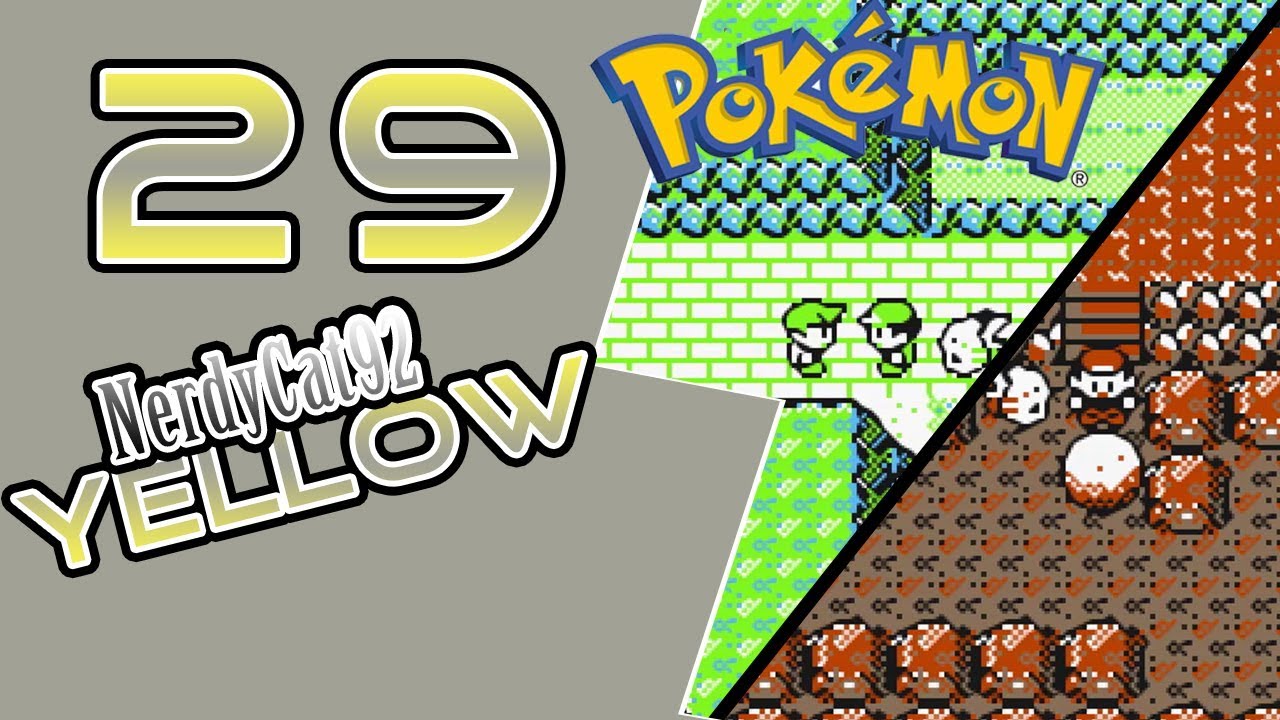 Pokemon Yellow Let's Play 29 "Victory road" - YouTube