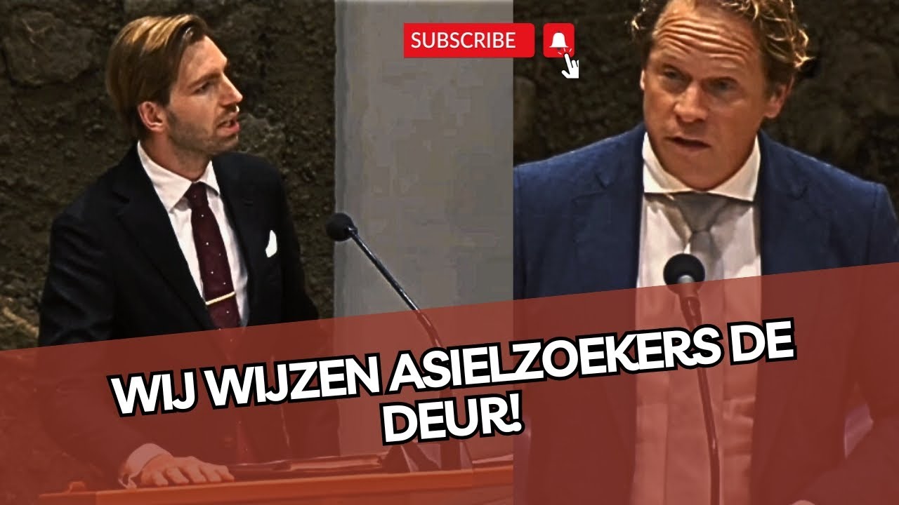 PVV'er Joeri Pool steunt asiel-beleid Faber! 'Wij wijzen asielzoekers ...