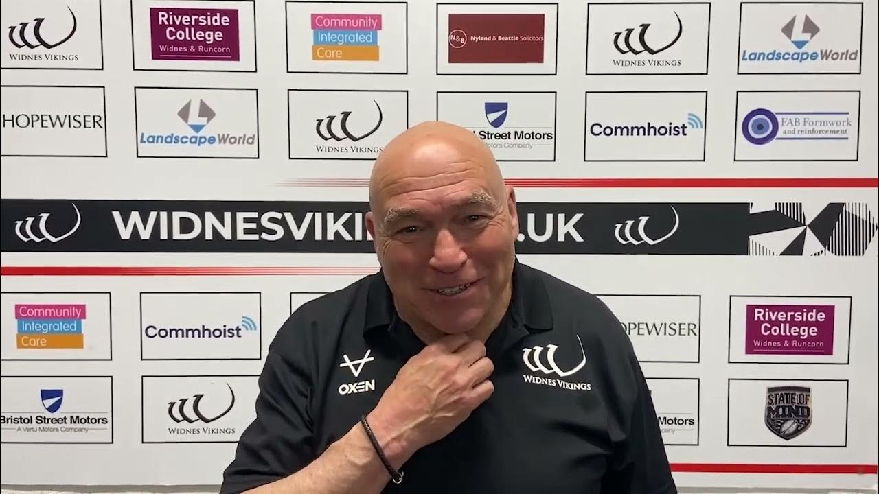 Widnes Vikings 0-30 Featherstone Rovers: John Kear reaction - YouTube