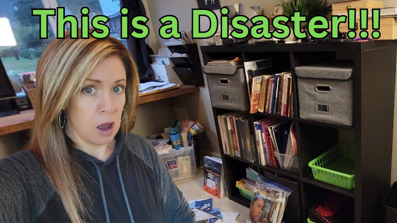Reorganizing our Homeschool Room!!! - YouTube