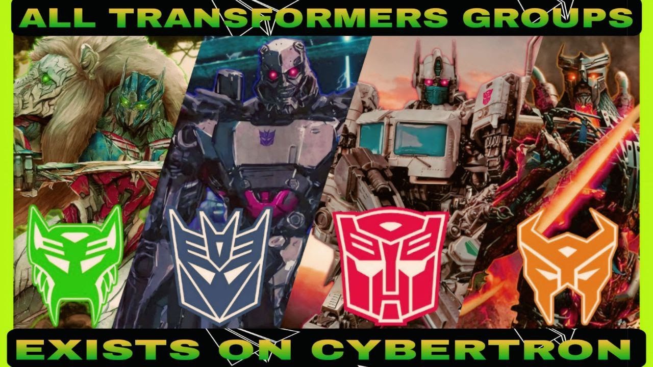 How Many Groups Exists in Transfomers Universe? #transformers # ...
