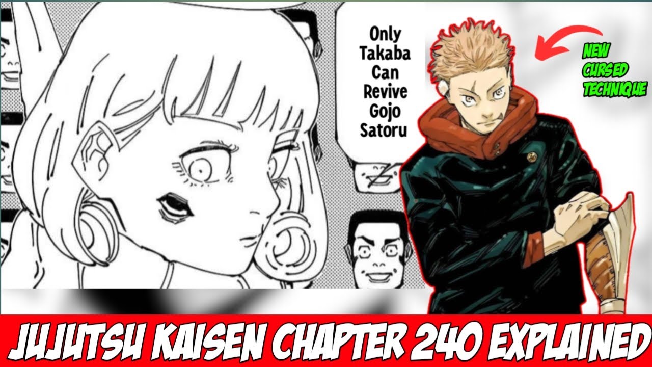 Takaba will revive Gojo Satoru | Yuji new power | Jujutsu Kaisen ...