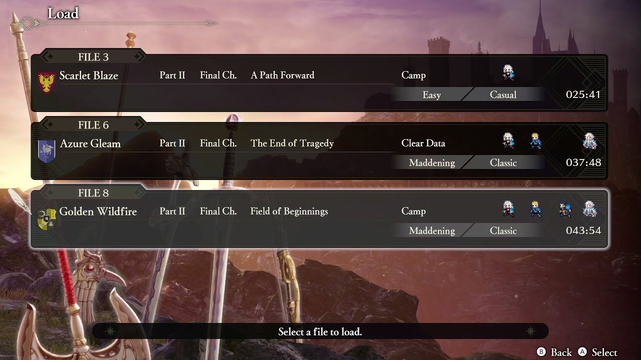 Fire Emblem Three Hopes - Complete Save PC - YouTube