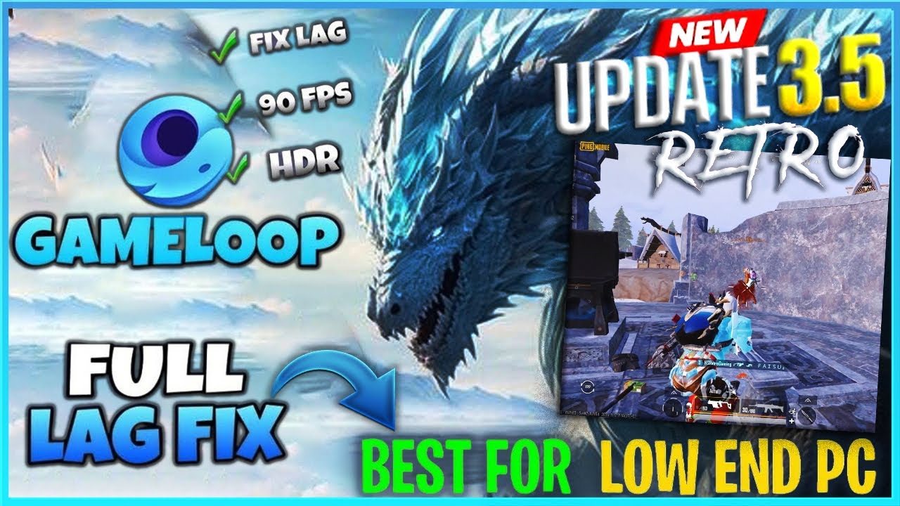 🔧Gameloop Lag Fix | Best Settings for Gameloop | PUBG Mobile Emulator ...
