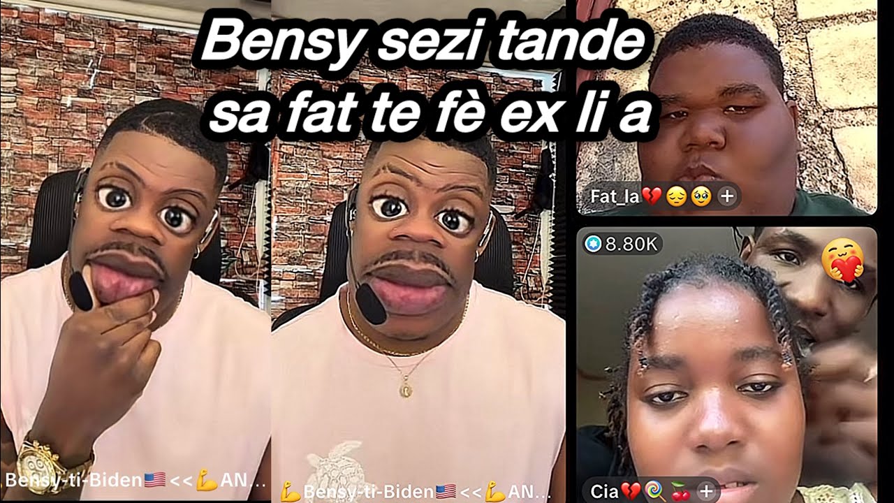 😂 Bensy Monte Ex fat la nan live la - 😳 li konn voye foto sexy bay fat ...