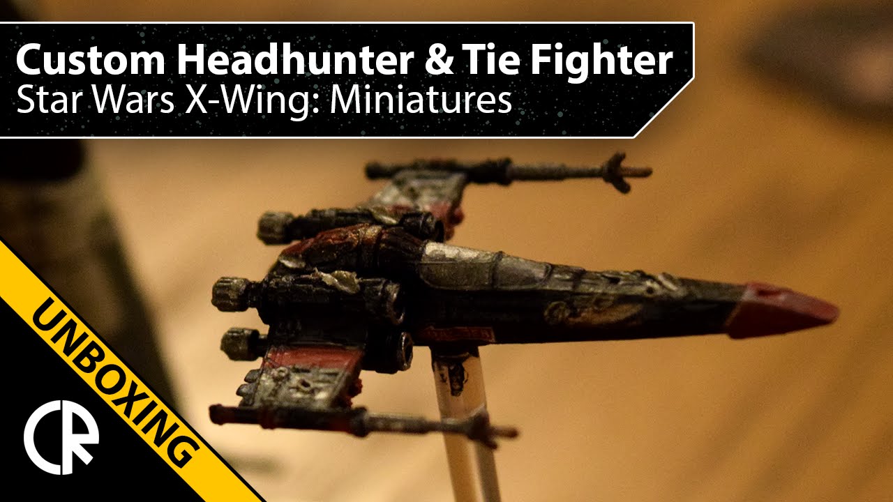 Custom Star Wars X Wing Miniatures X Authentic Wing Miniatures G 1A