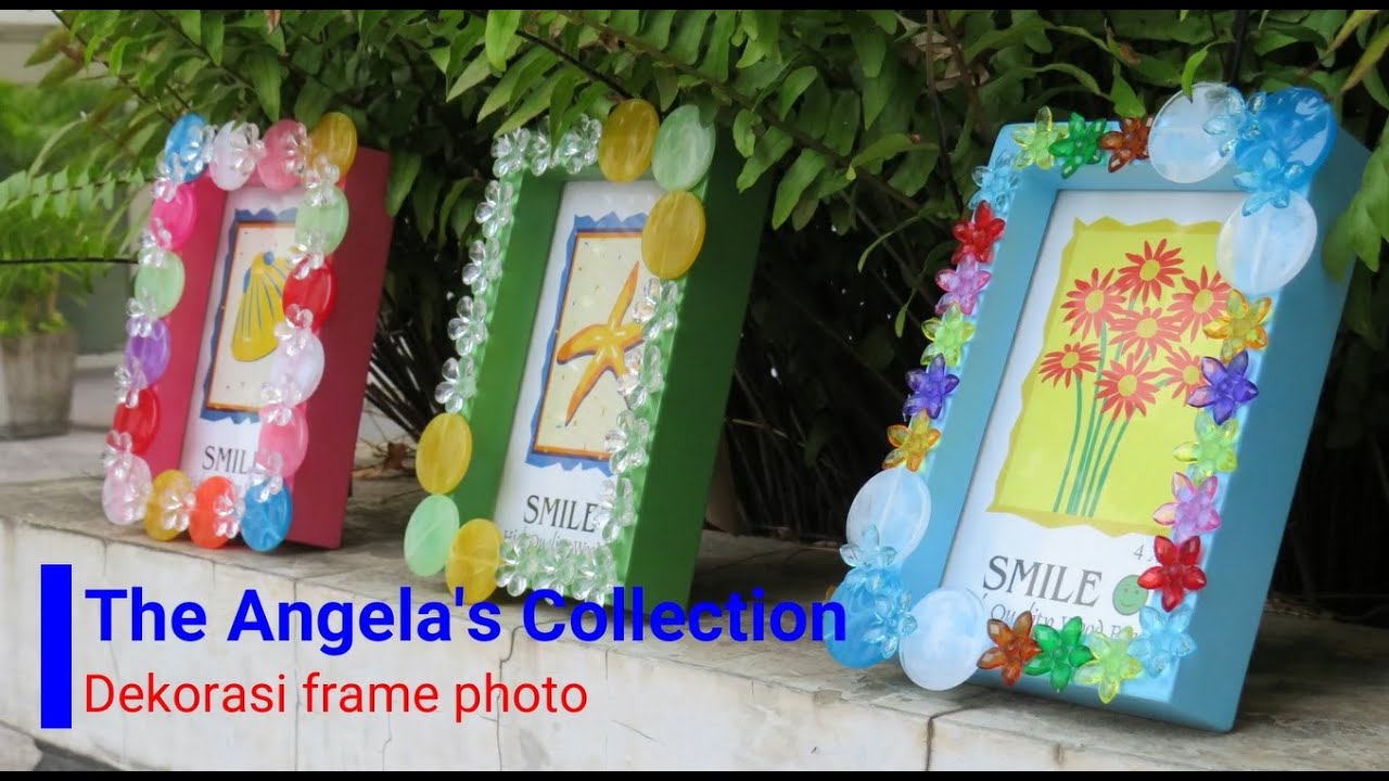 simple photo frame decoration - YouTube