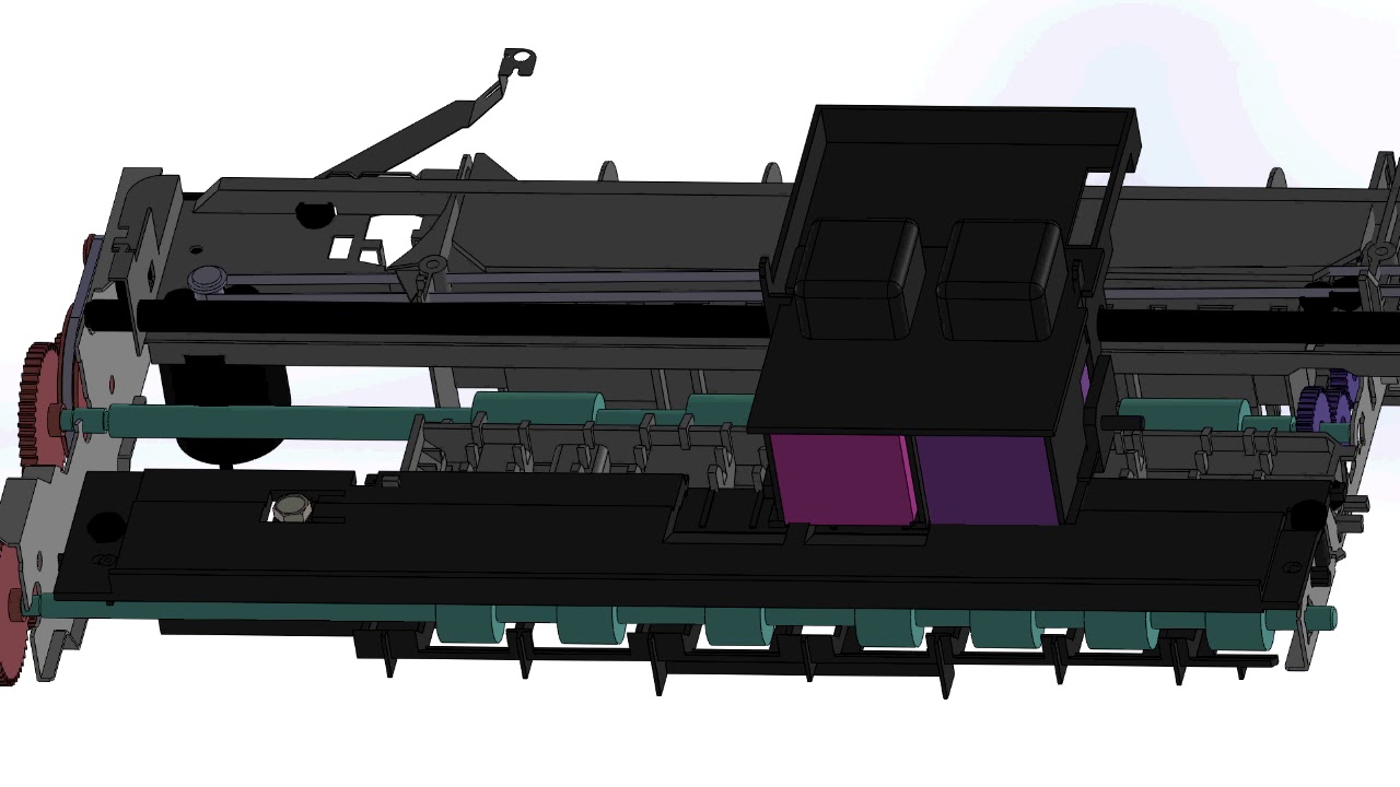 Printer Animation - YouTube