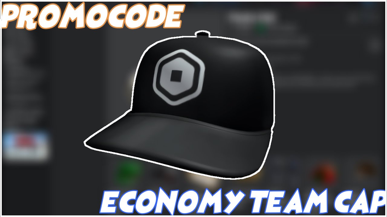 [PROMO CODE] How to get ECONOMY TEAM CAP in Roblox - YouTube