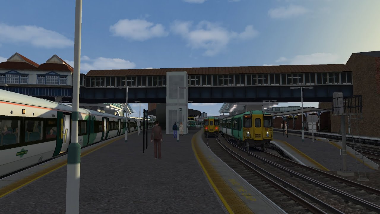 Train Sim 2020 London Victoria To Brighton PTG Rail - YouTube