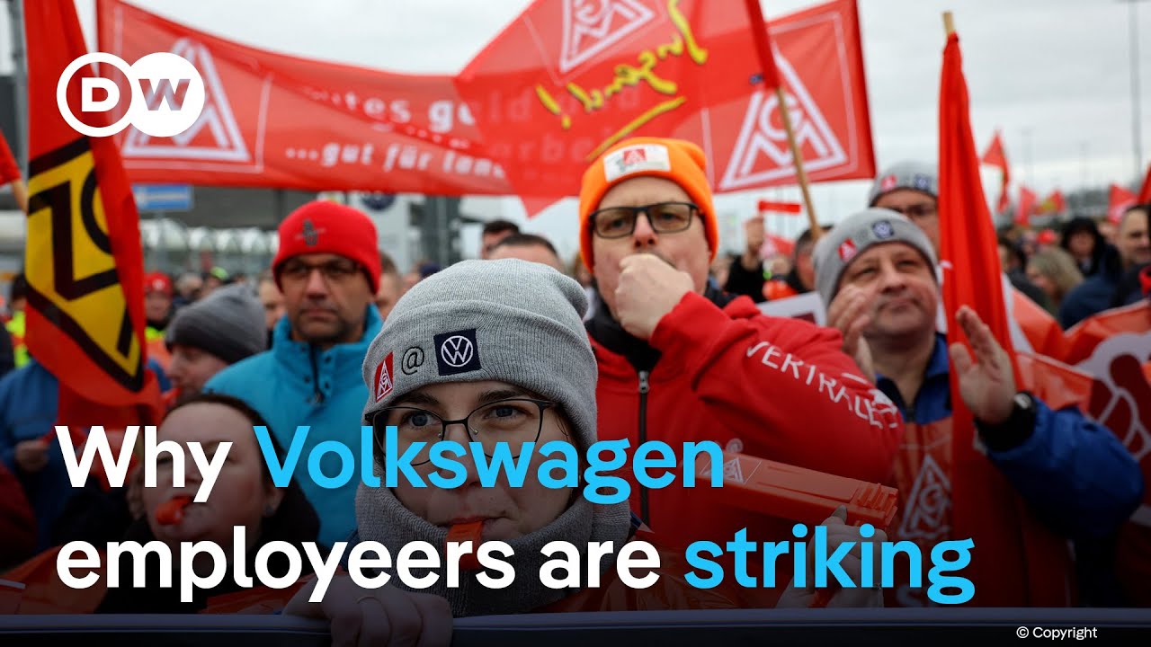 Breaking: VW workers in Germany go on strike as thousands risk losing ...