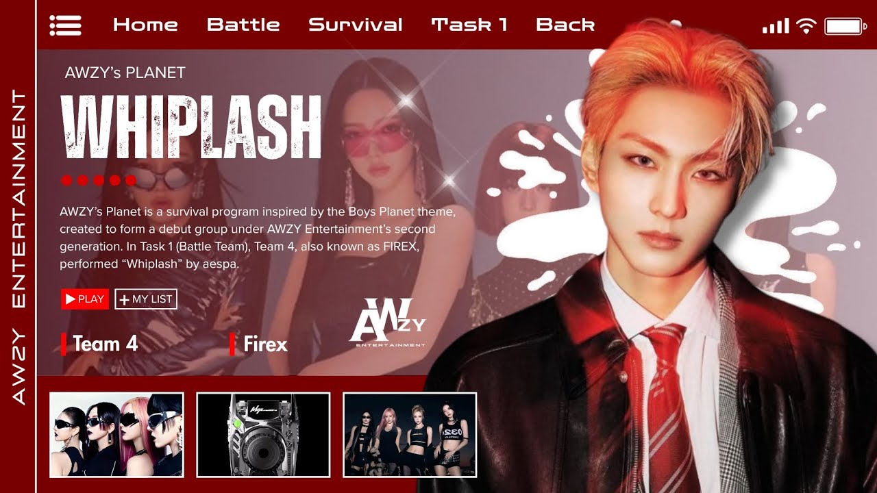 [AWZY'S PLANET] 'FIREX (Team 4)' Whiplash - aespa (에스파) @1vs1 | 251025 ...