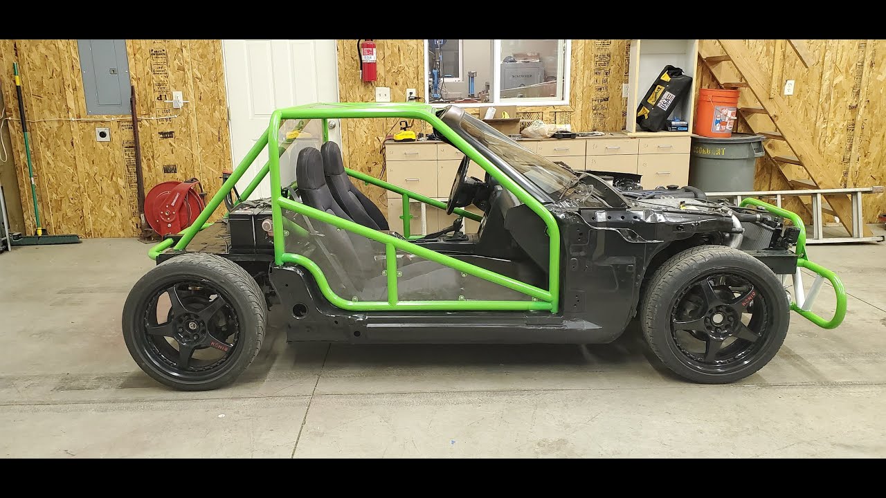 Miata Kart gets support - YouTube