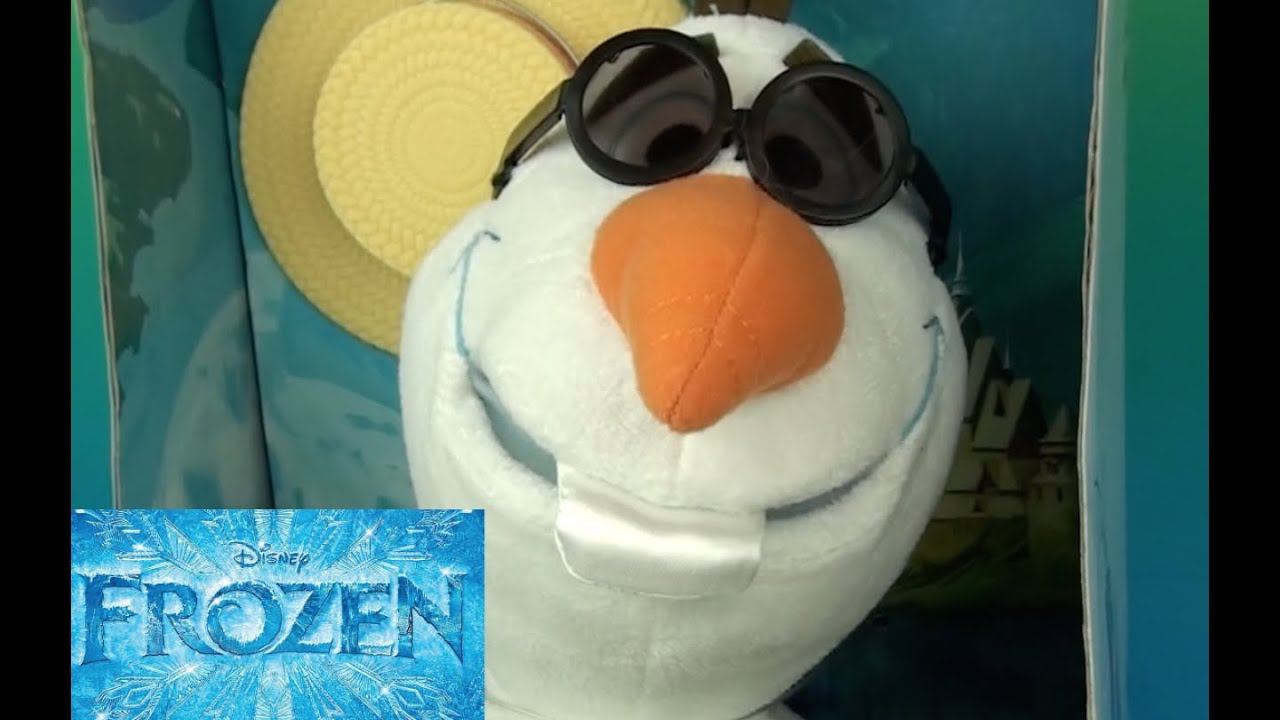 Disney Store Singing Olaf Summer Time - YouTube