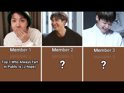 BTS Members Who Consistently FART In Public.. 😂🤣 Jimin Can't Stop Laguh After Being Caught V Farting