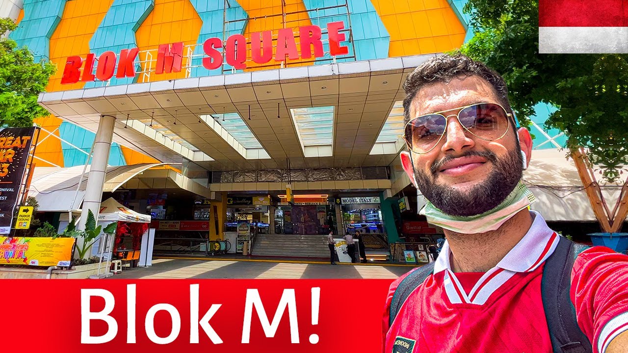 JAKARTA business center ️🇮🇩 - "Blok M" Full video! - Blok M SQUARE ...