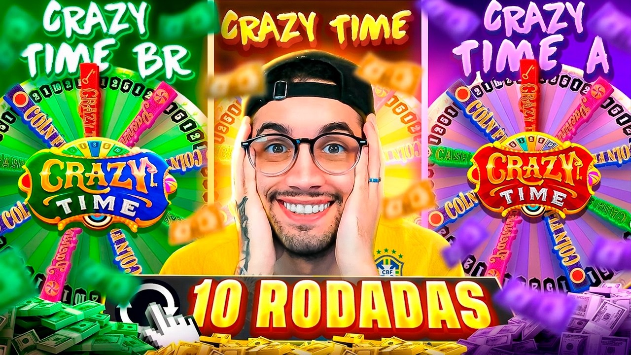 JOGUEI 10 RODADAS NO AUTOMÁTICO NOS 3 CRAZY TIMES!!! *QUAL O MELHOR ...