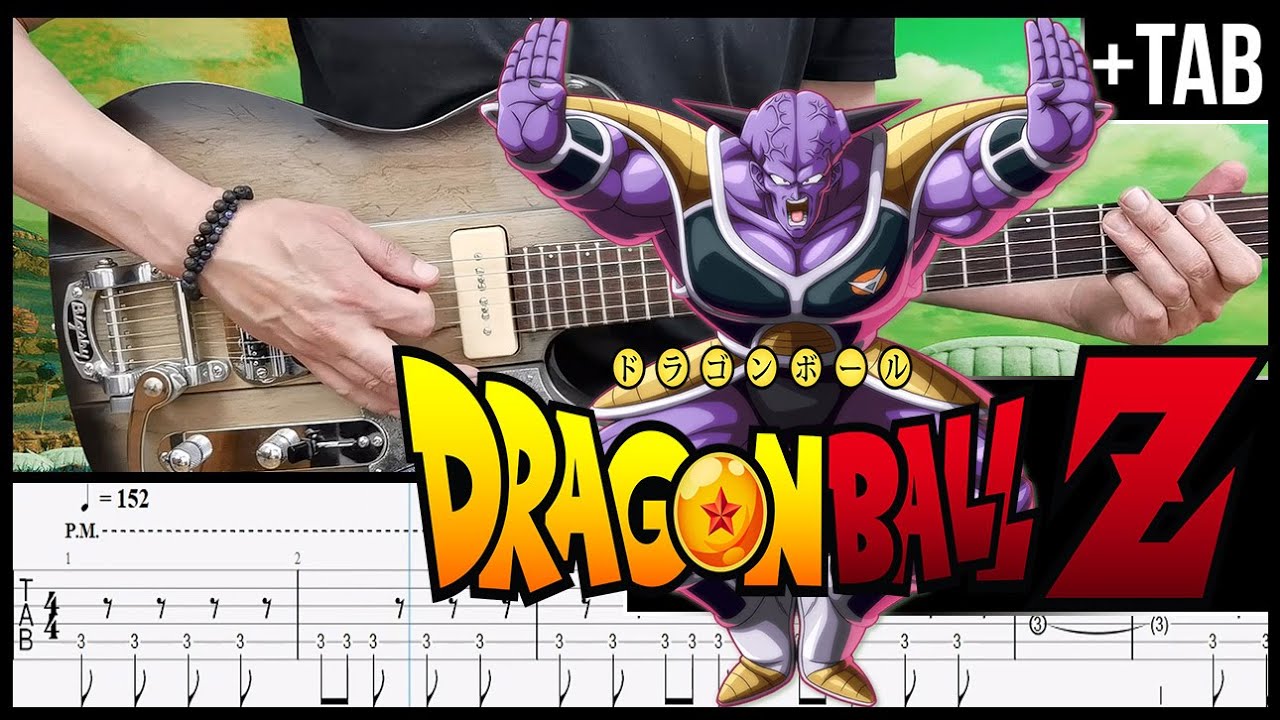 DRAGON BALL Z - The Fearsome Ginyu Special Corps - Guitar TAB Tutorial ...