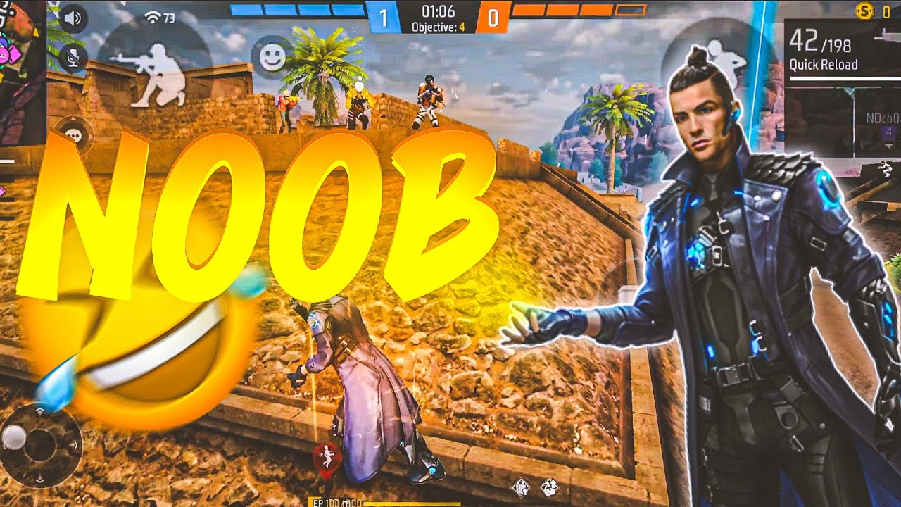 free fire mein noob is back - YouTube