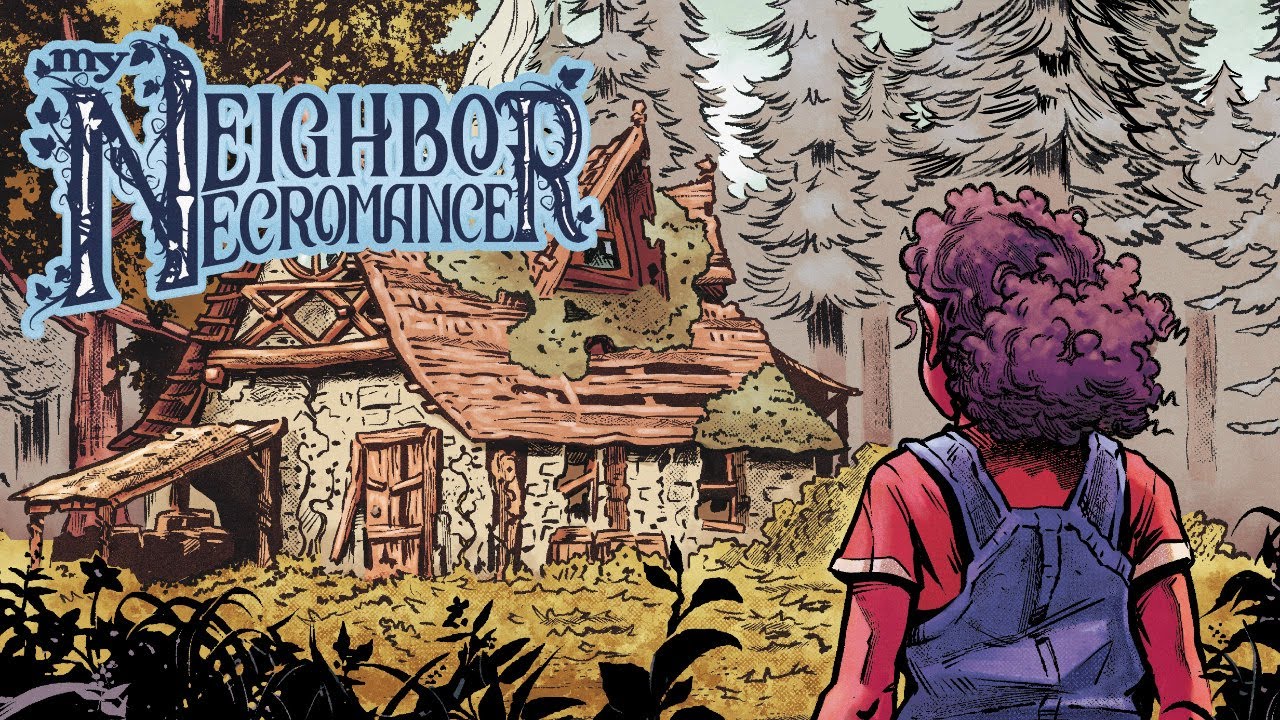 My Neighbor Necromancer #1- Comic Book Trailer - YouTube