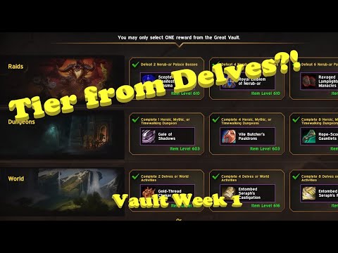 How Good Is Delve Loot - First Vault of the Season - YouTube