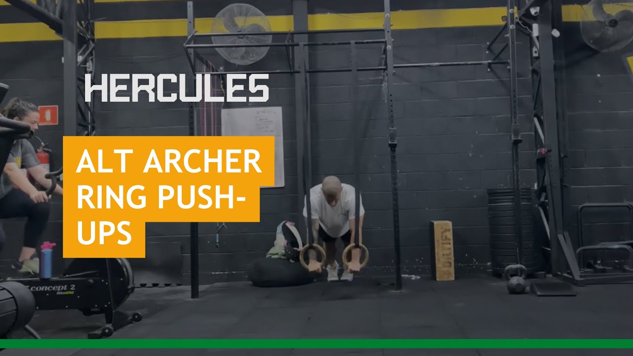 ALT ARCHER RING PUSH-UPS - YouTube