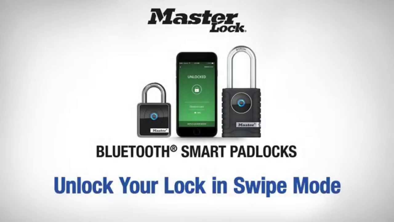 Master Lock 4400D & 4401DLH - Unlock Your Lock in Swipe Mode - YouTube
