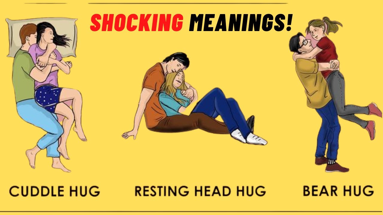 10 Types of Hugs and Their Shocking Meanings!!😱 😱 - YouTube