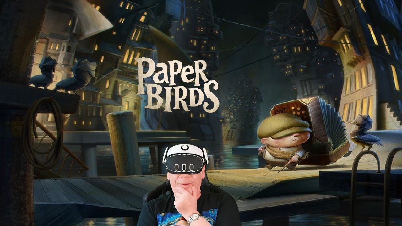 Paper Birds - {VR} - [4K] - YouTube