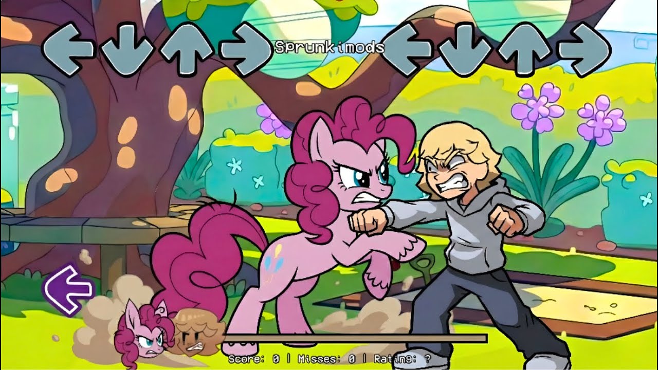 FNF My Little Pony VS 67 KID meme REMIX Sings Bluey Can Can | FNF 67 ...