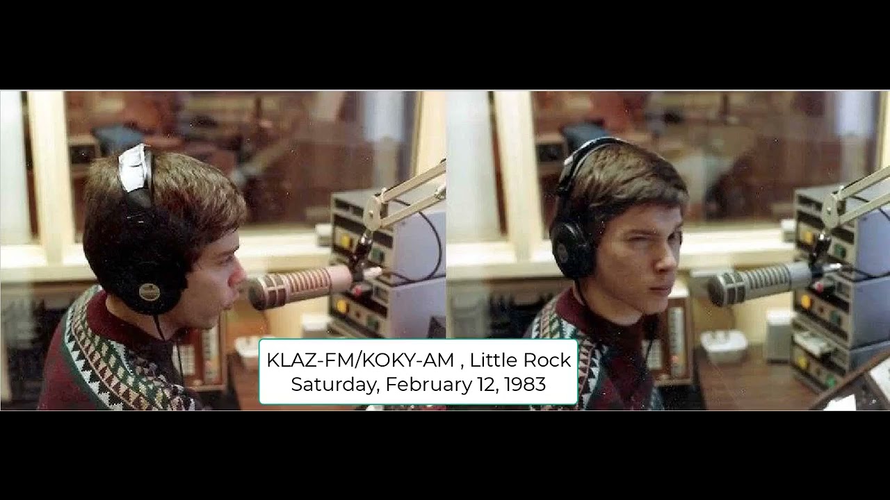 Jeff Herzer on KLAZ-FM, Little Rock, Arkansas 12 Feb 1983 - YouTube