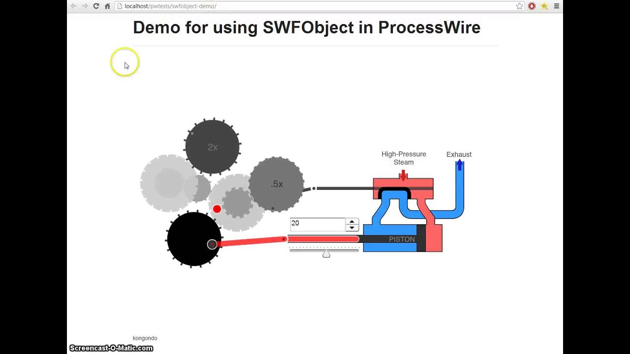 Swfobject In Processwire Demo Youtube