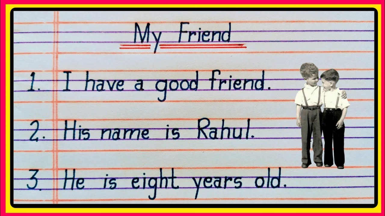 My Friend Essay in English | 10 lines on My Best Friend | Essay on My ...