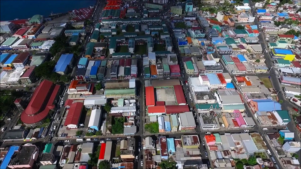 Castries St.Lucia - YouTube