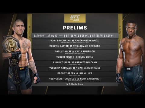 Final Fight Added To UFC 300 - YouTube