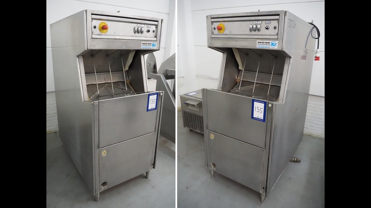 984-135: Van de Vecht crate washer for E2 crates - YouTube