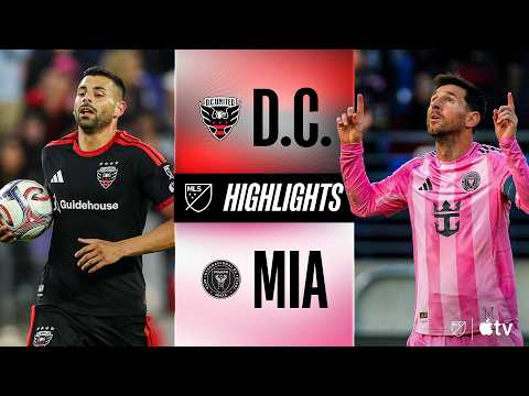 D.C. United vs. Inter Miami CF | Full Match Highlights | 72,000 Fans to see Messi in Baltimore!