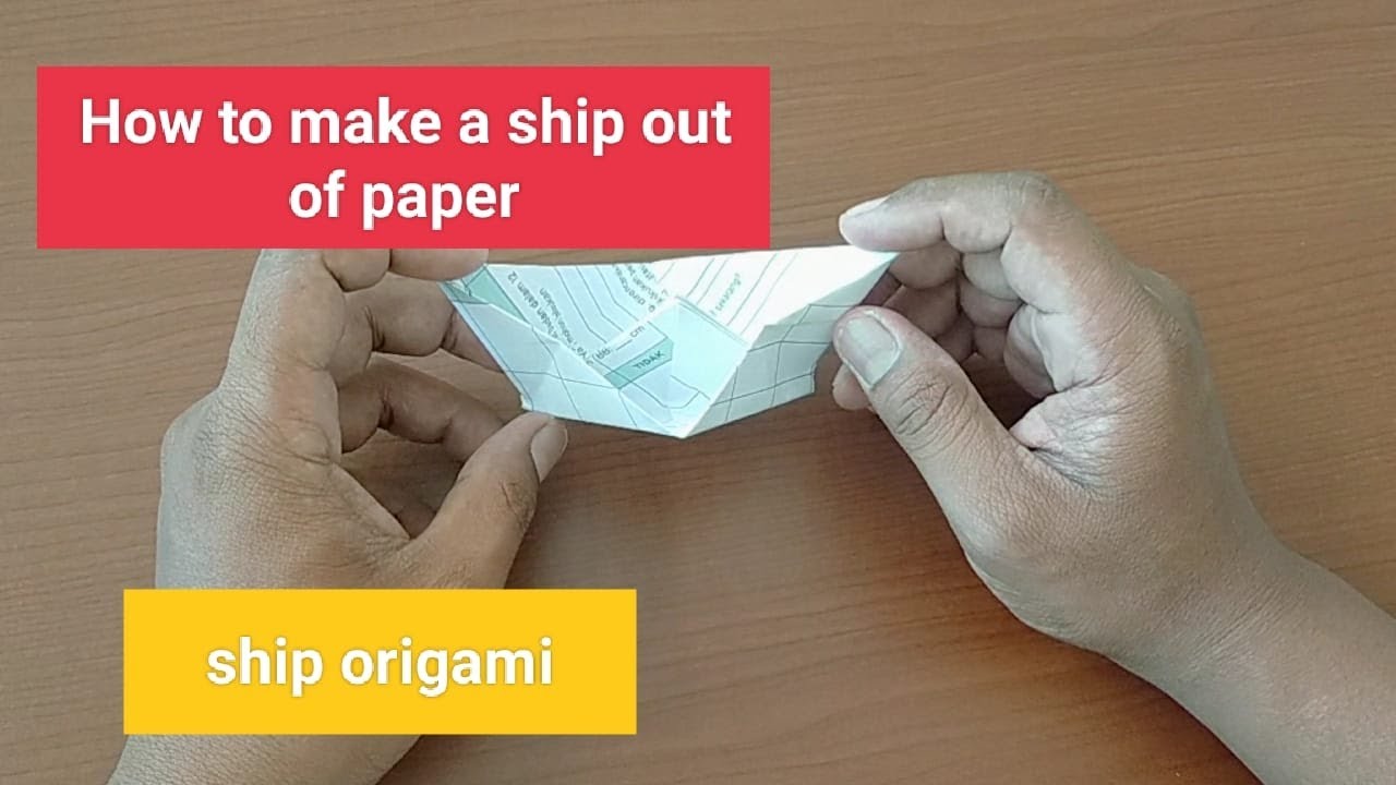 How To Make A Ship Out Of Paper YouTube how-to-make-a-ship-out-of-paper-youtube
