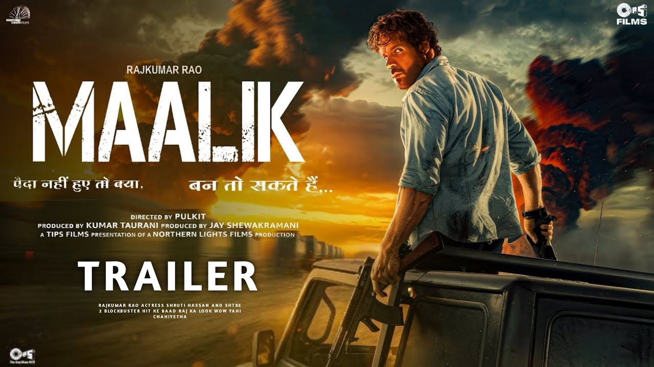 Maalik - Official Trailer | Rajkumar Rao | Medha Shankar | Pulkit ...