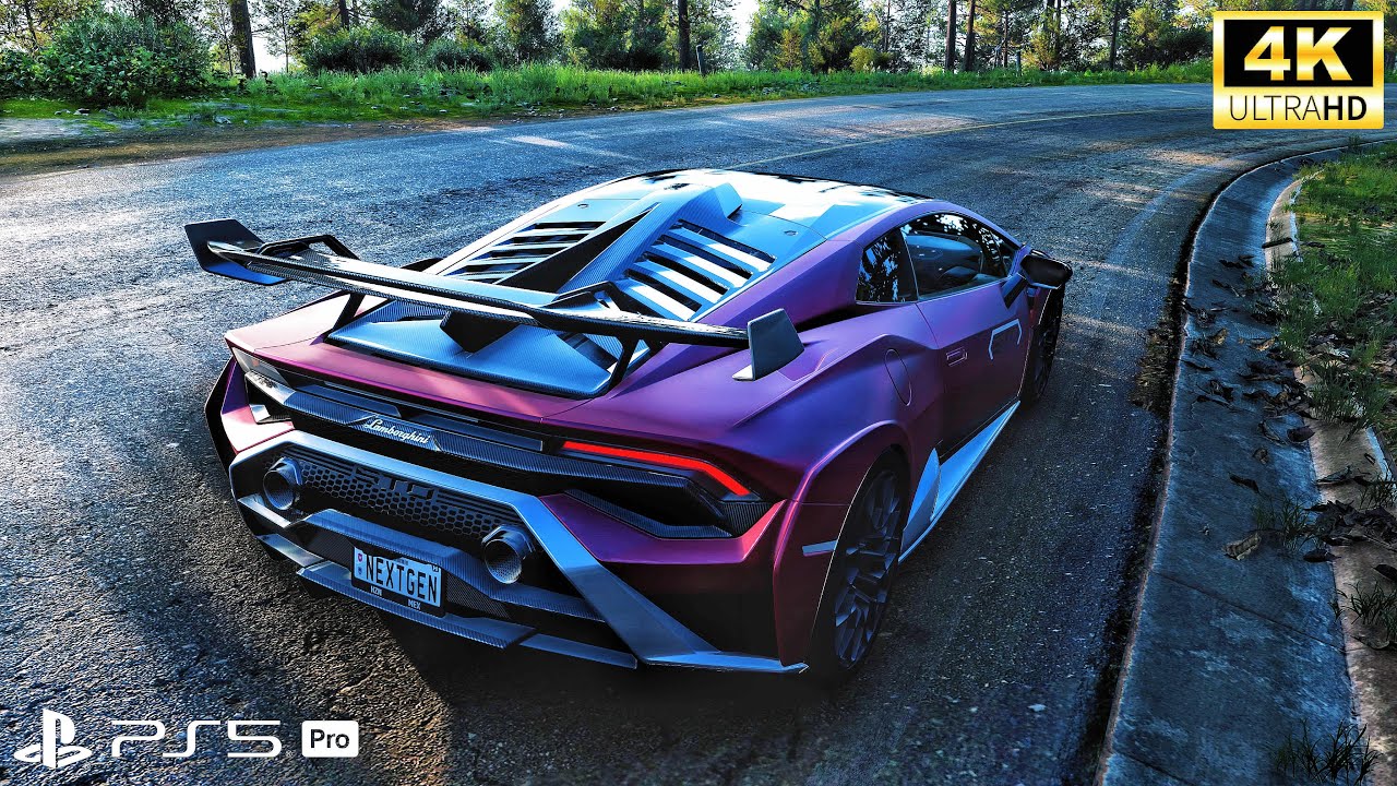Lamborghini Huracán STO – Forza Horizon 5 [4K | PS5 Pro] - YouTube