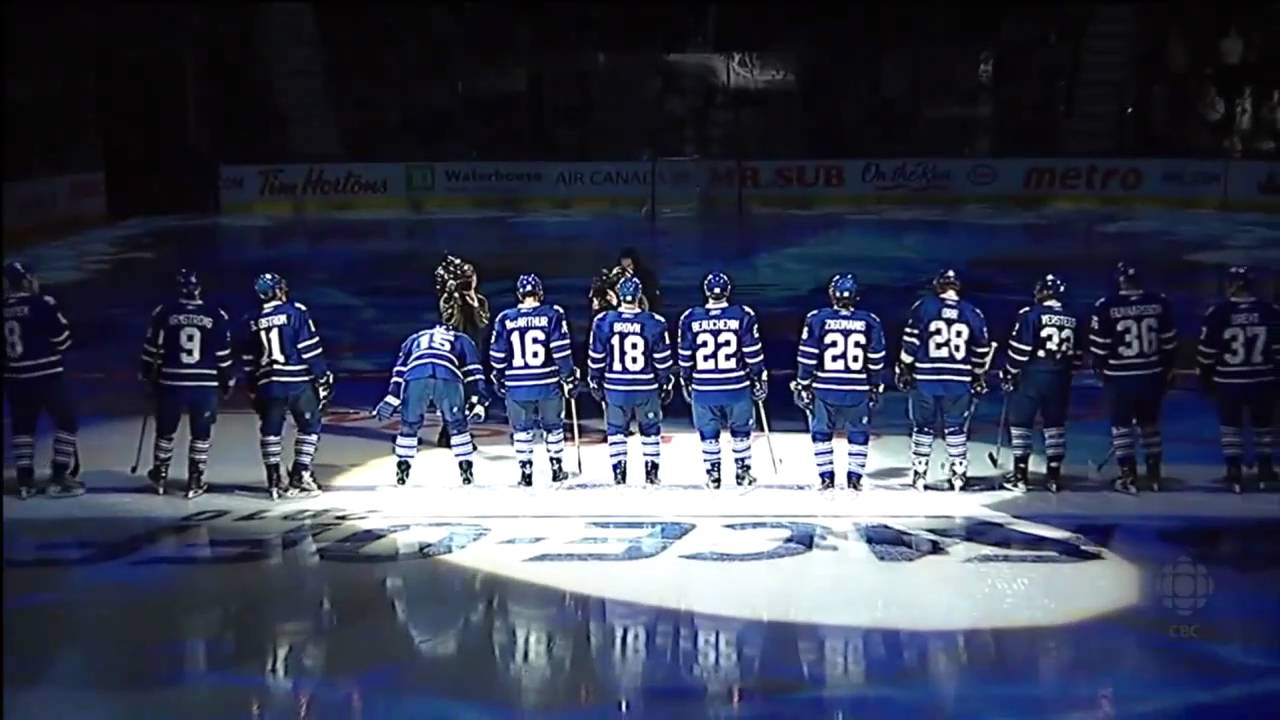 Toronto Maple Leafs Home Opener - Player Introductions - Oct 7th 2010 ...