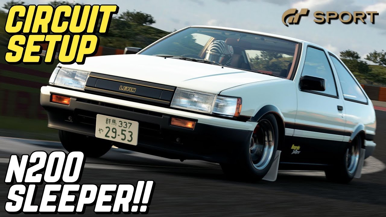 GT SPORT - Toyota Corolla Levin *CIRCUIT* SETUP!! - YouTube