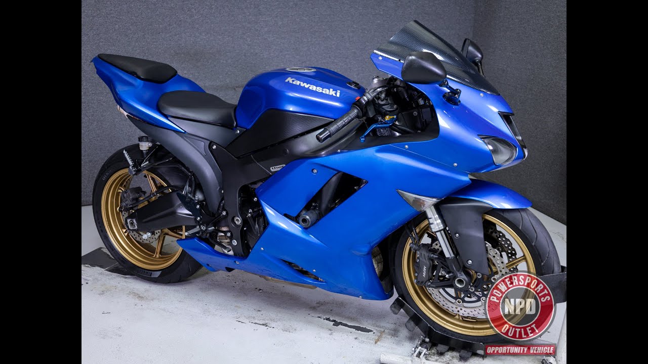 2008 KAWASAKI ZX6R NINJA 600 - National Powersports Distributors - YouTube
