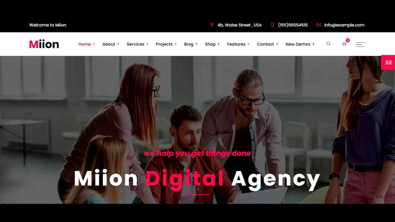 Miion | Multi-Purpose WordPress Theme (Demos-1) - YouTube